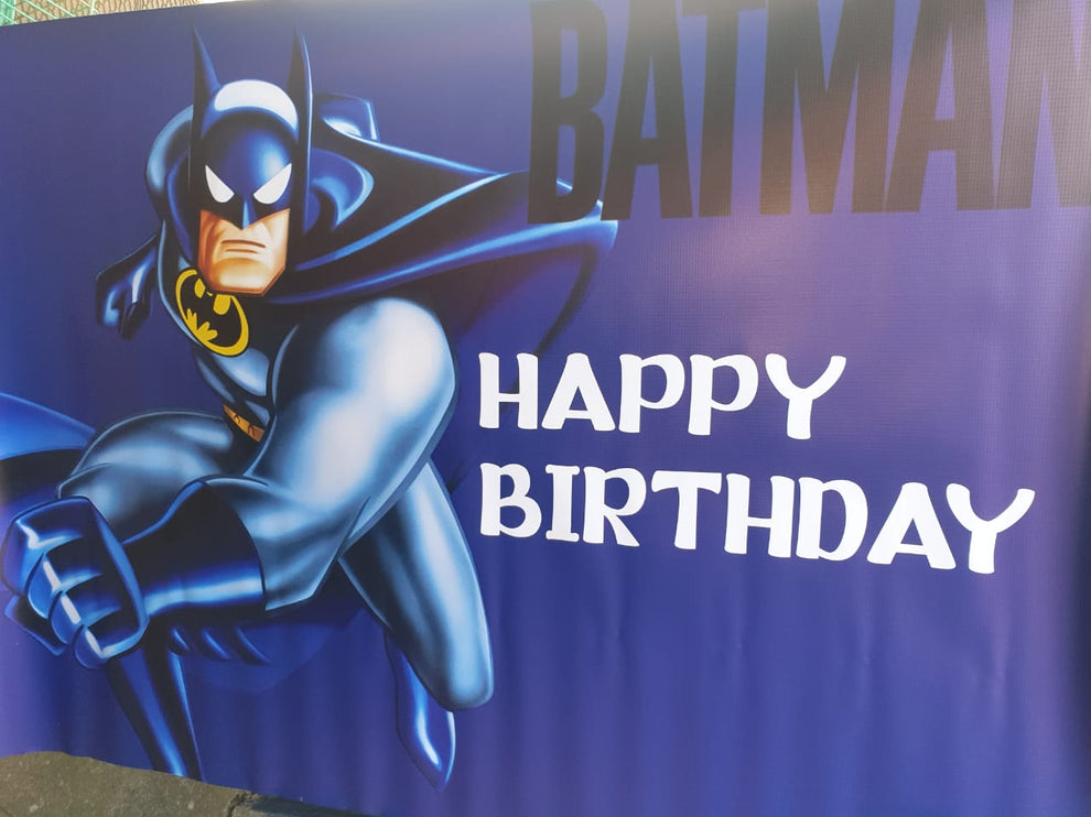 Birthday Batman Banner – TrolleyExpress